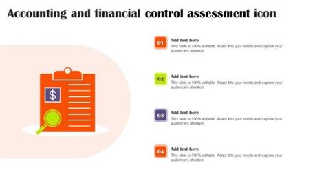 Accounting Assessment Icon Powerpoint Templates Slides And Graphics