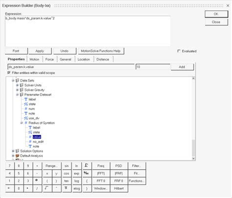 Use The Expression Builder