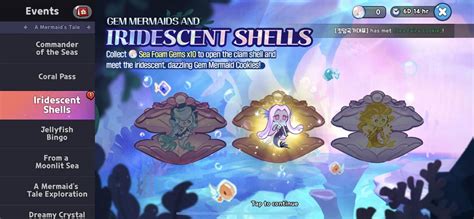 Iridescent Shells Rcookierunkingdoms