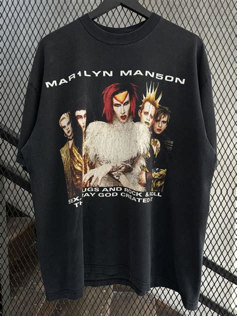 Vintage Vintage 1999 Marilyn Manson Sex Drugs And Rock And Roll Tour
