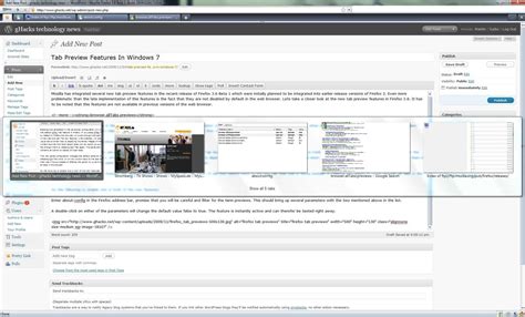 Tab Preview Features In Firefox 3 6 GHacks Tech News