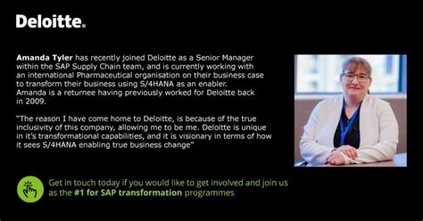 Candelaria Cooper On Linkedin Deloitte Sap Businesstransformation Recruiting