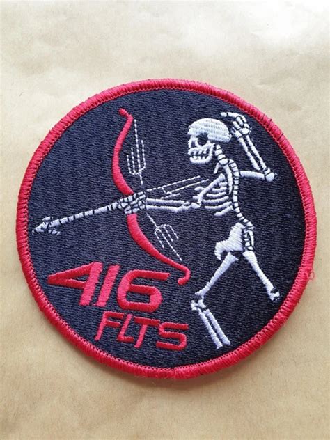 Usaf Usaf 416th Flight Test Squadron Patch £600 Picclick Uk