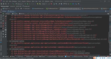 I Want To Add Java Vm Run Parameters But There Is An Exception Ides Support Intellij