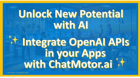 integrating openai apis with chatmotor ai a retex guide