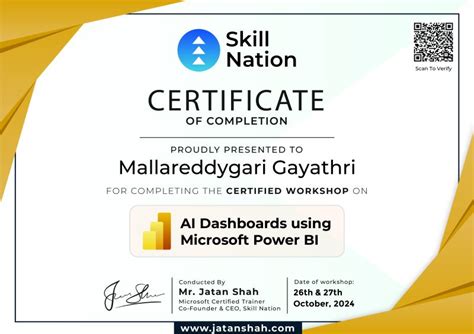 Mallareddygari Gayathri On Linkedin Powerbi Aidashboards Dataanalytics Skillnation