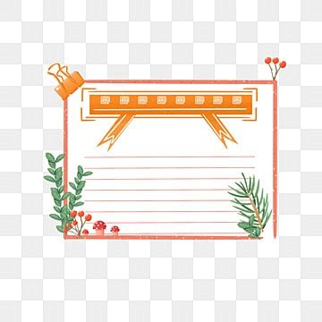 Blank Announcement Borders