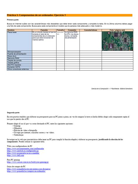 Tarea 4 Componentes Descargar Gratis Pdf Computadoras Personales Microcomputadoras
