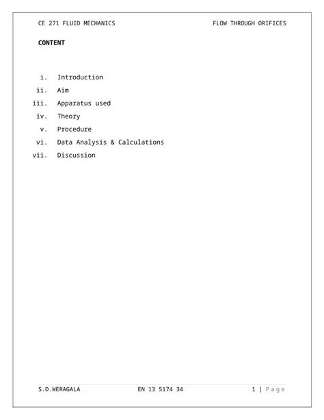 Docx Report On Orifices Dokumen Tips