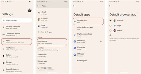 Cómo cambiar el navegador predeterminado en Android