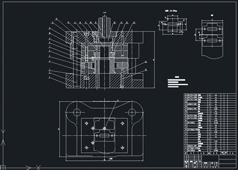 Jj8121 门锁导向片冲压模具设计 长68 模具设计 龙图网