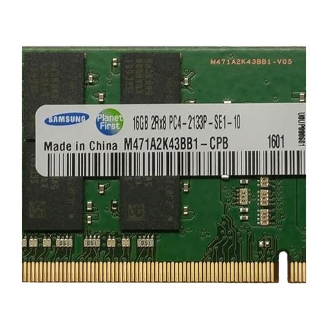 قیمت و خرید رم لپ تاپ Ddr4 تک کاناله 2133 مگاهرتز Cl11 سامسونگ مدل Pc4 17000 ظرفیت 16 گیگابایت