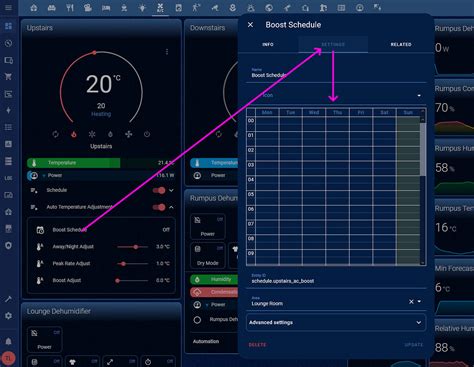 dynamic scheduler for smart plug on lovelace configuration home