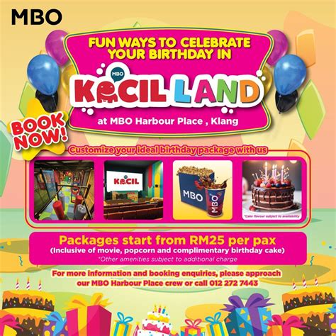 Mbo Cinemas 🥳🥳 Kecil Land At Mbo Cinemas Harbour Place