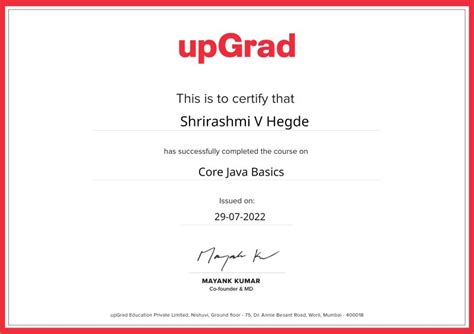 rashmi hegde on linkedin java learning