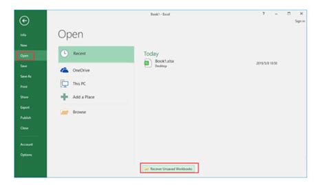 Methods To Recover Unsaved Corrupted Excel File Recover Deleted Lost Excel