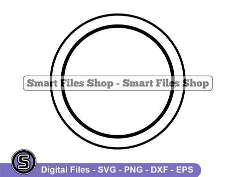 Circle Design Element Svg Circle Svg Decorative Svg Circle Etsy