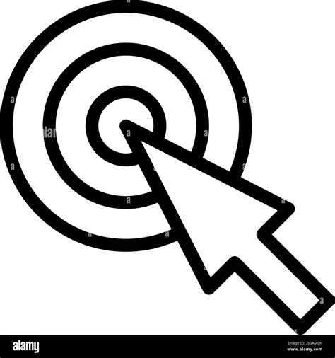 Arrow Cursor Icon Simple Thin Line Outline Vector Of Arrows Icons For Ui And Ux Website Or