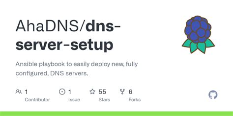 Github Ahadns Dns Server Setup Ansible Playbook To Easily Deploy New Fully Configured Dns
