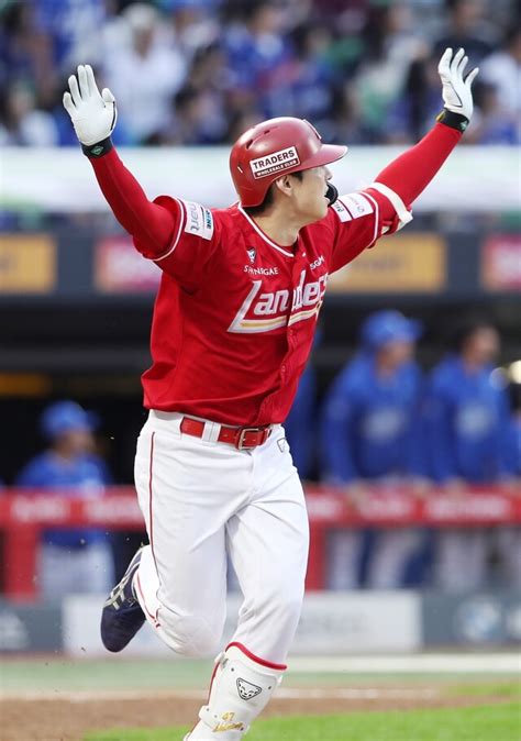 김성욱 극적인 끝내기 홈런ssg 삼성 꺾고 준po 승부 원점종합