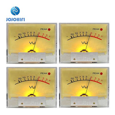 최고 음압 측정기 4 피스 피크 램프 테이블 헤드 Op 앰프 Db 전력 증폭기 믹서 레벨 램프 피크 사운드 미터앰프 Aliexpress