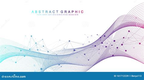 Scientific Vector Illustration Genetic Engineering And Gene