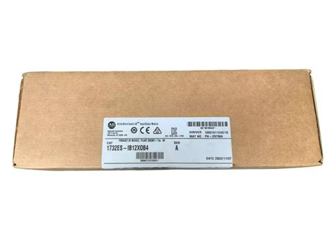 1732es Ib12xob4 Allen Bradley Armorblock Guard Input Output Module