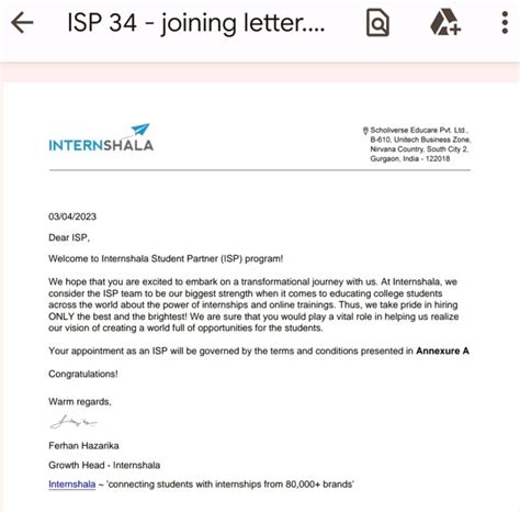 Opportunity Campusambassador Team Thankyou Internshala Social