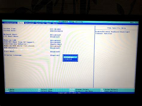 Acer Aspire A515 57G Keyboard Backlight To Activate Permanently Acer Community
