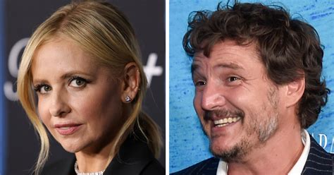 Pedro Pascal Is Adorably Shocked To Hear That Sarah Michelle Gellar Posted About Him Huffpost