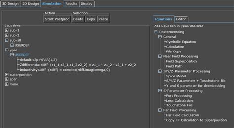 Empire Em User Defined Output Equation Dr Mühlhaus Consulting And Software Gmbh