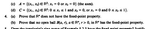 solved 4 a ﻿prove that rn ﻿does not have the fixed point