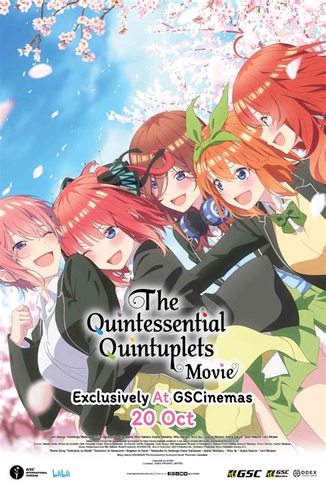 The Quintessential Quintuplets The Movie Gsc Movies