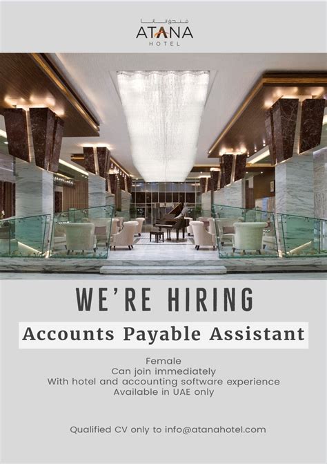 Accounts Payable Assistant Dubai Uae Gulf Career Hunt