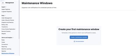 Responseops Window Maintenance Add Window Maintenance To Alerting