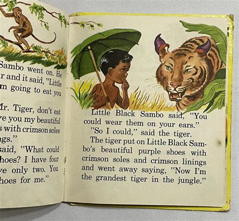 Lot 1953 Little Black Sambo Tell A Tale Book Gladys Turley Michell