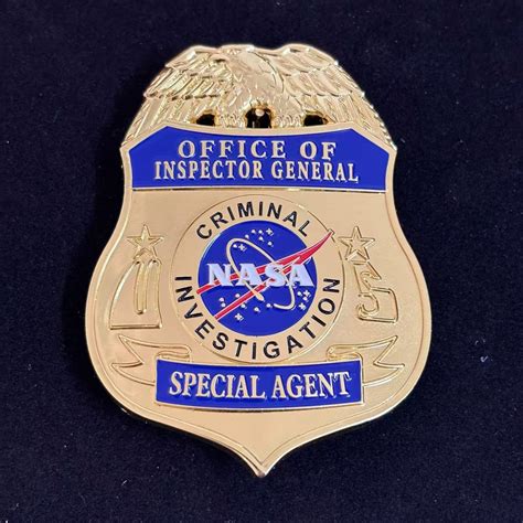 Nasa Criminal Investigation Office Of Inspector General Special Agent