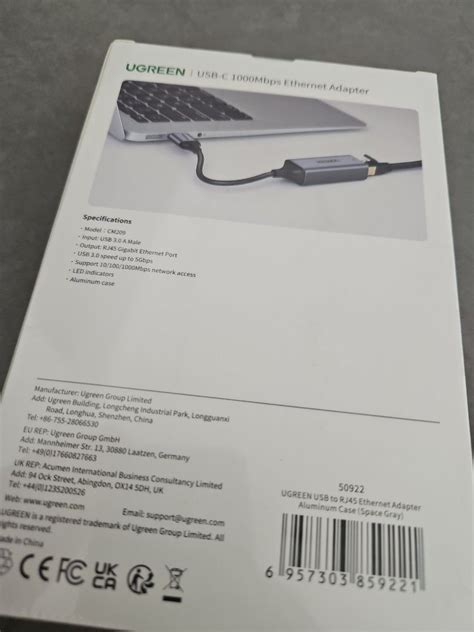 Ugreen Usb C Ethernet Adapter Computers And Tech Parts And Accessories