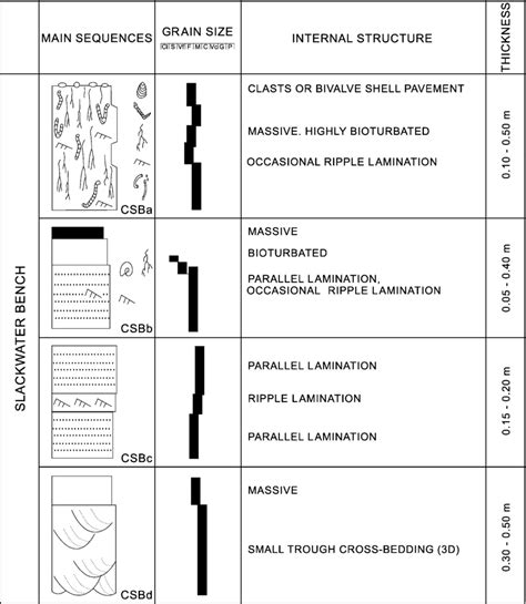 Characteristics Of Vertical Facies Sequences In Canyon Expansion