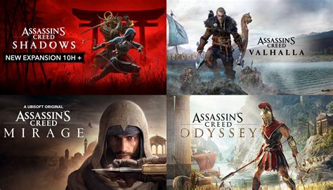 All Assassins Creed Games Assassins Creed Series In Order