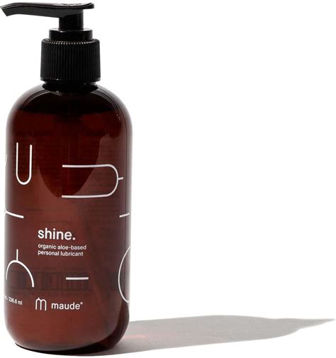 Maude Shine Organic Aloe Based Personal Lubricant 236 6 Ml