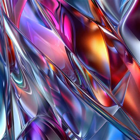 Colorful Abstract Patterns Create A Dynamic Visual Experience With Light Stock Image Image Of
