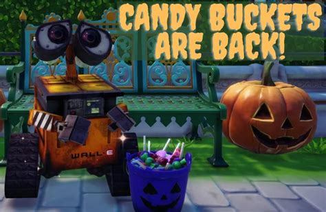 Candy Buckets Are Back Grab One Of Each Color And Eat Some Candy To Finish A Task Thats It