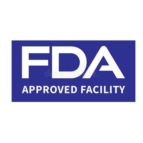 Fda Approved Facility For Manufacturing Units Stock Image Image Of