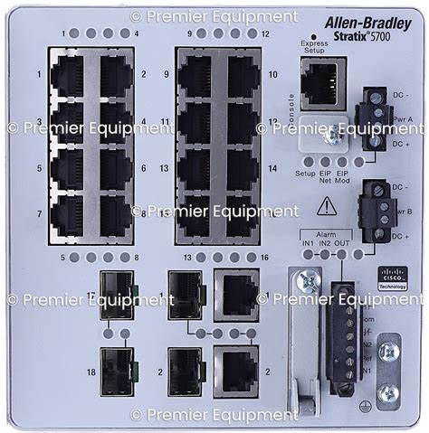Allen Bradley 1783 Bms20cgpk Stratix 5700 Ethernet Managed Switch Premier Equipment