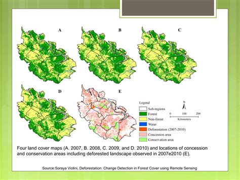 Change Detection Using Remote Sensing And GIS PPT