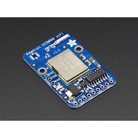 Adafruit 1469 Huzzah Cc3000 Wifi Breakout Board With Onboard Antenna Rapid Electronics