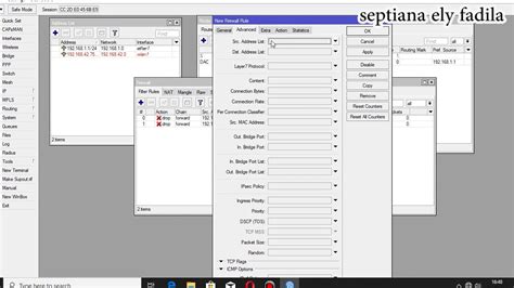 Tutorial Setting Firewall Mikrotik YouTube