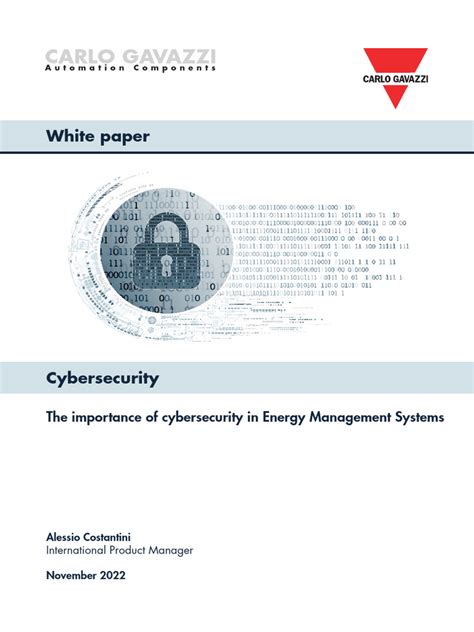 Whitepaper Cybersecurity Eng Pdf Computer Security Security