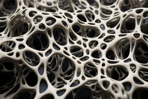 Abstract Background Of Plastic Structure Premium Ai Generated Image